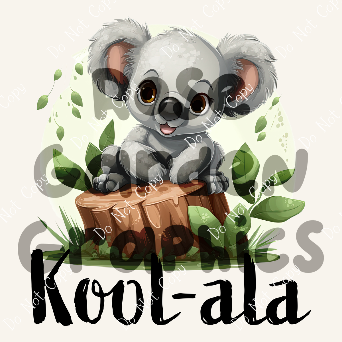 Cute Koala Eating